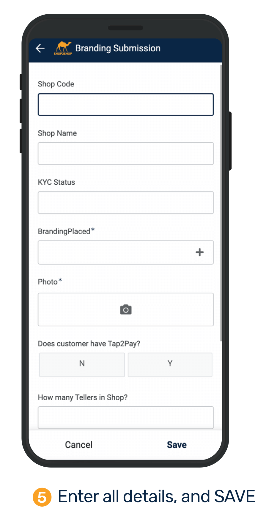 Booqa – Shop2Shop Forms